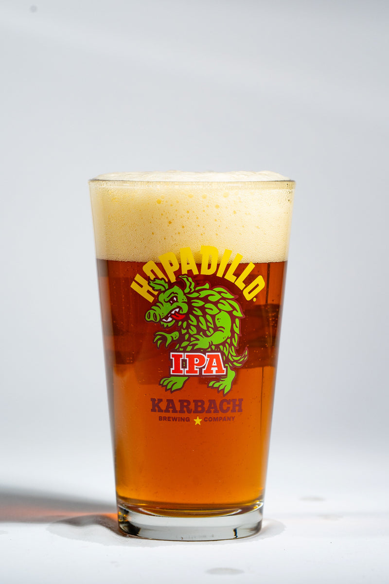 Hopadillo Pint Glass – Karbach Brewing Co.