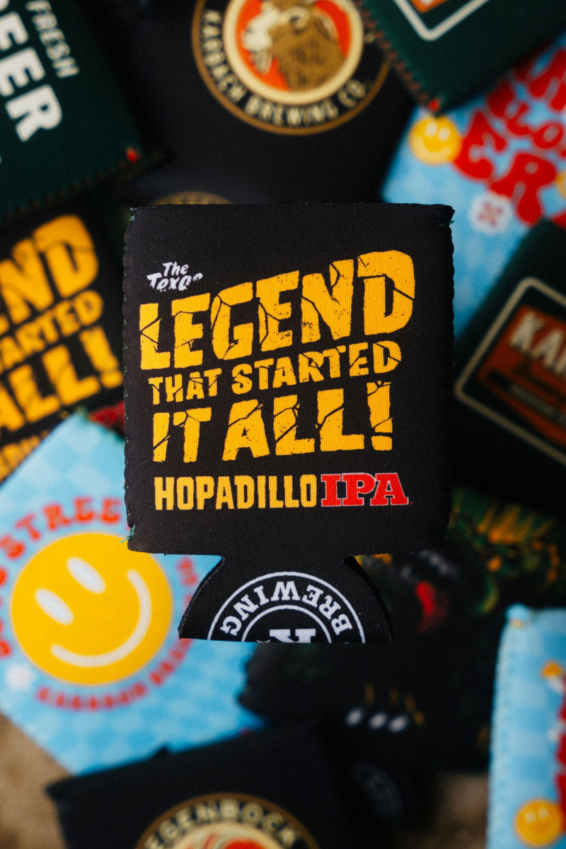 Hopadillo Neoprene Coozie – Karbach Brewing Co.
