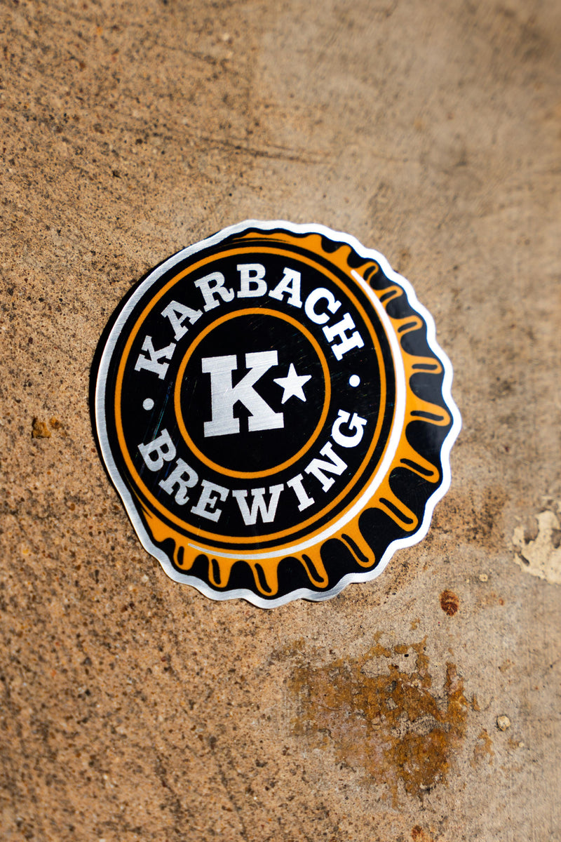 KBC Bottle Cap Sticker – Karbach Brewing Co.